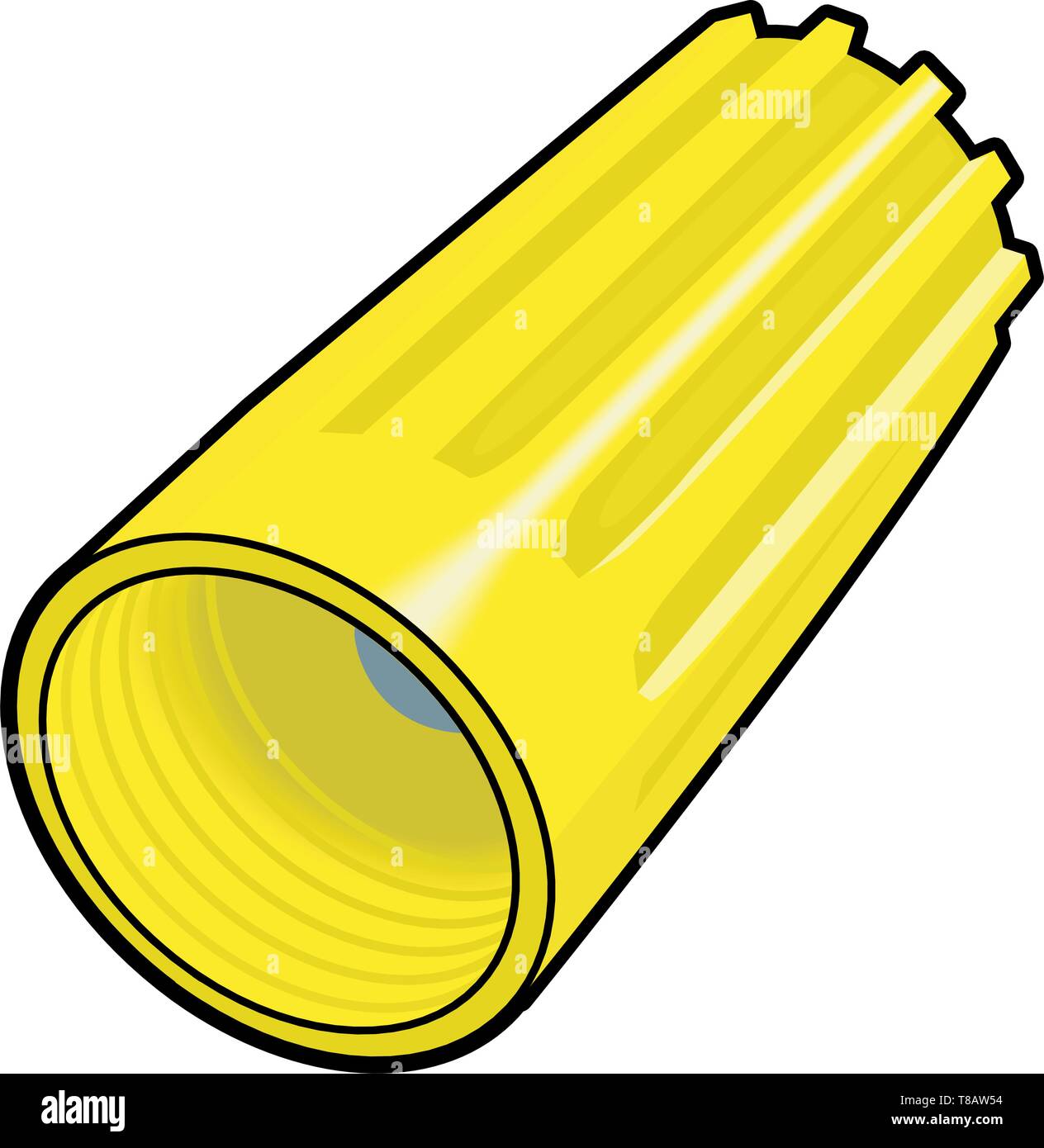 Wire Connector Vector Illustration Stock Vector Image & Art - Alamy