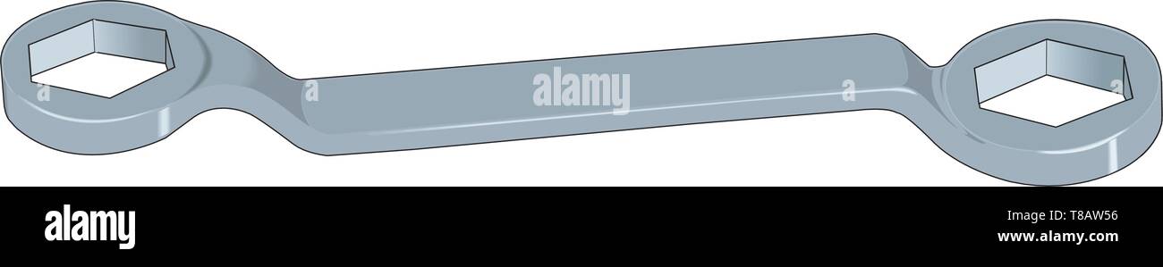 Box End Wrench Vector Illustration Stock Vector Image & Art - Alamy