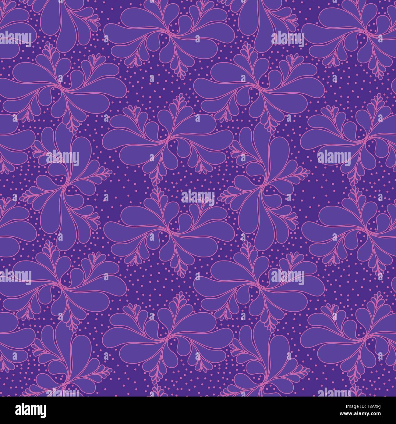 Floral seamless pattern. Soft design. Endless texture for wrapping ...