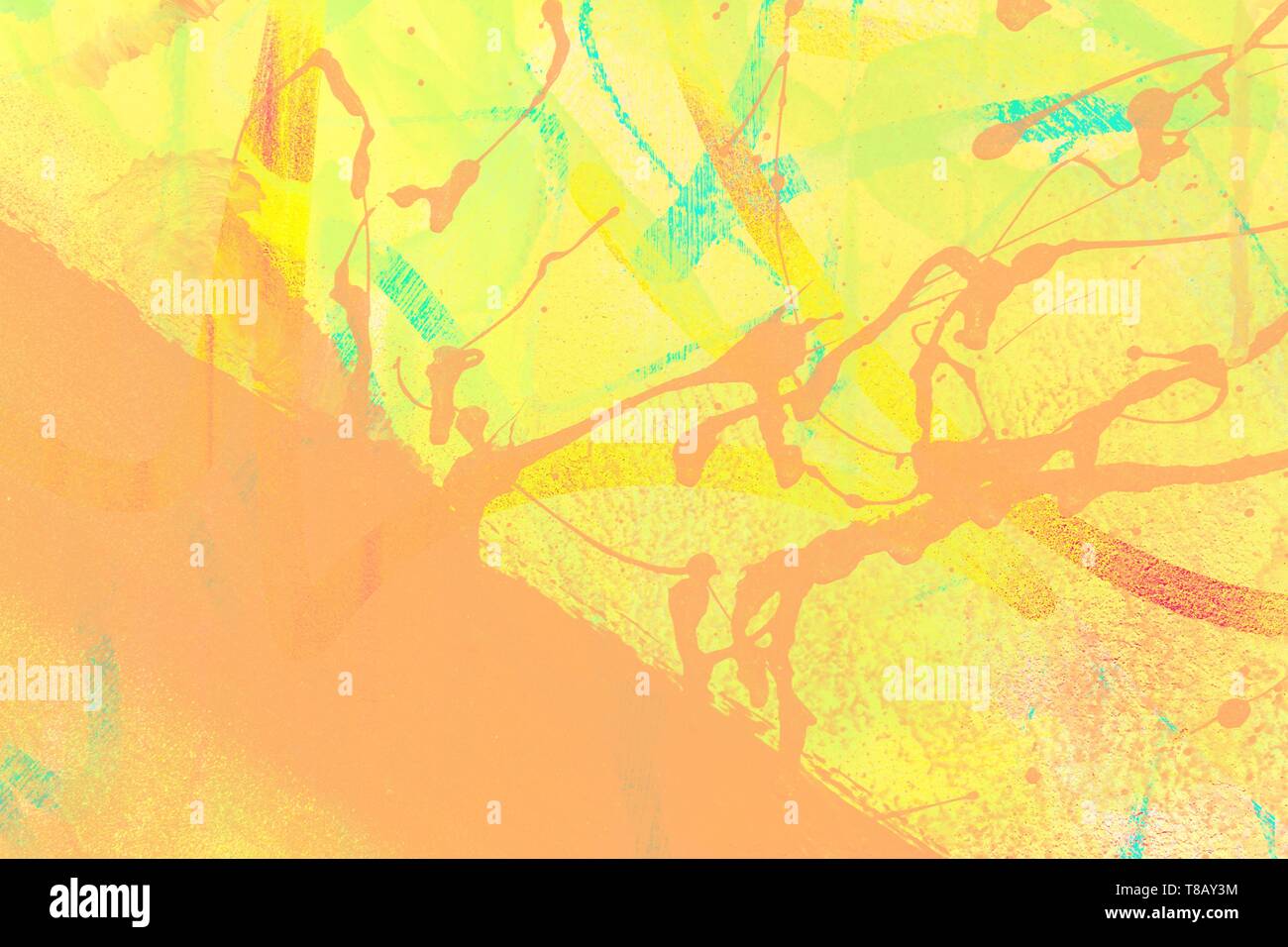 Graffiti, wall, background, with a specific texture, color Stock Photo ...