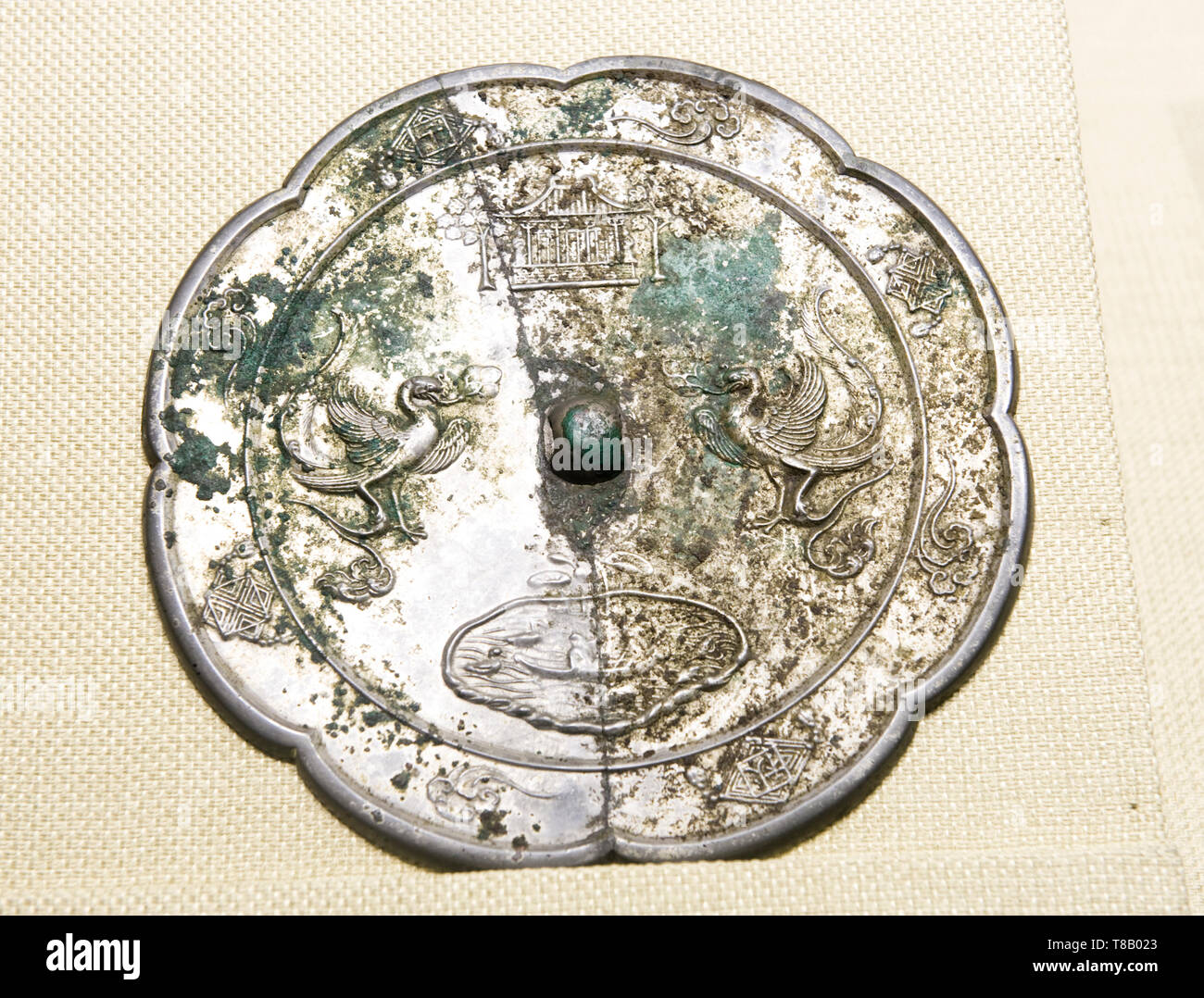 Bronze Mirror in China Stock Photo - Alamy