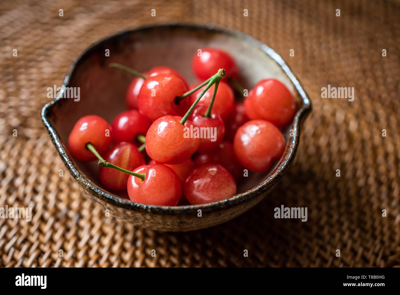 Japanese cherries hi-res stock photography and images - Alamy