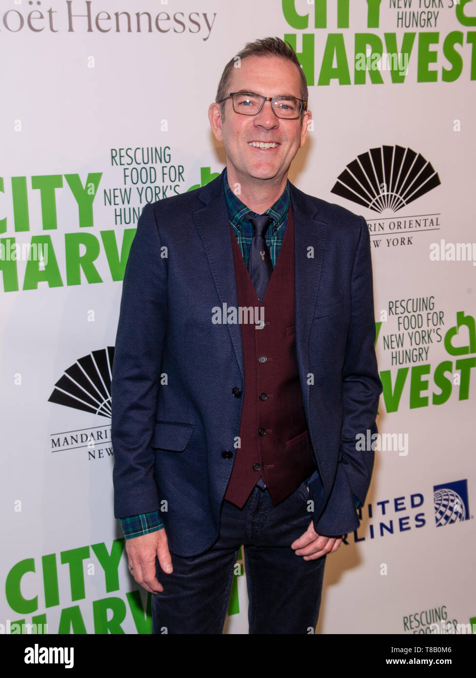 New York, NY - April 30, 2019: Ted Allen attends the 2019 City Harvest ...