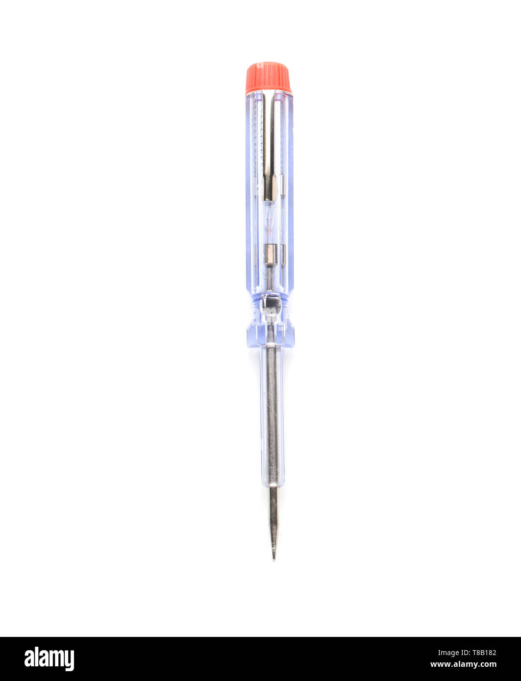 Tester pen on white background Stock Photo - Alamy