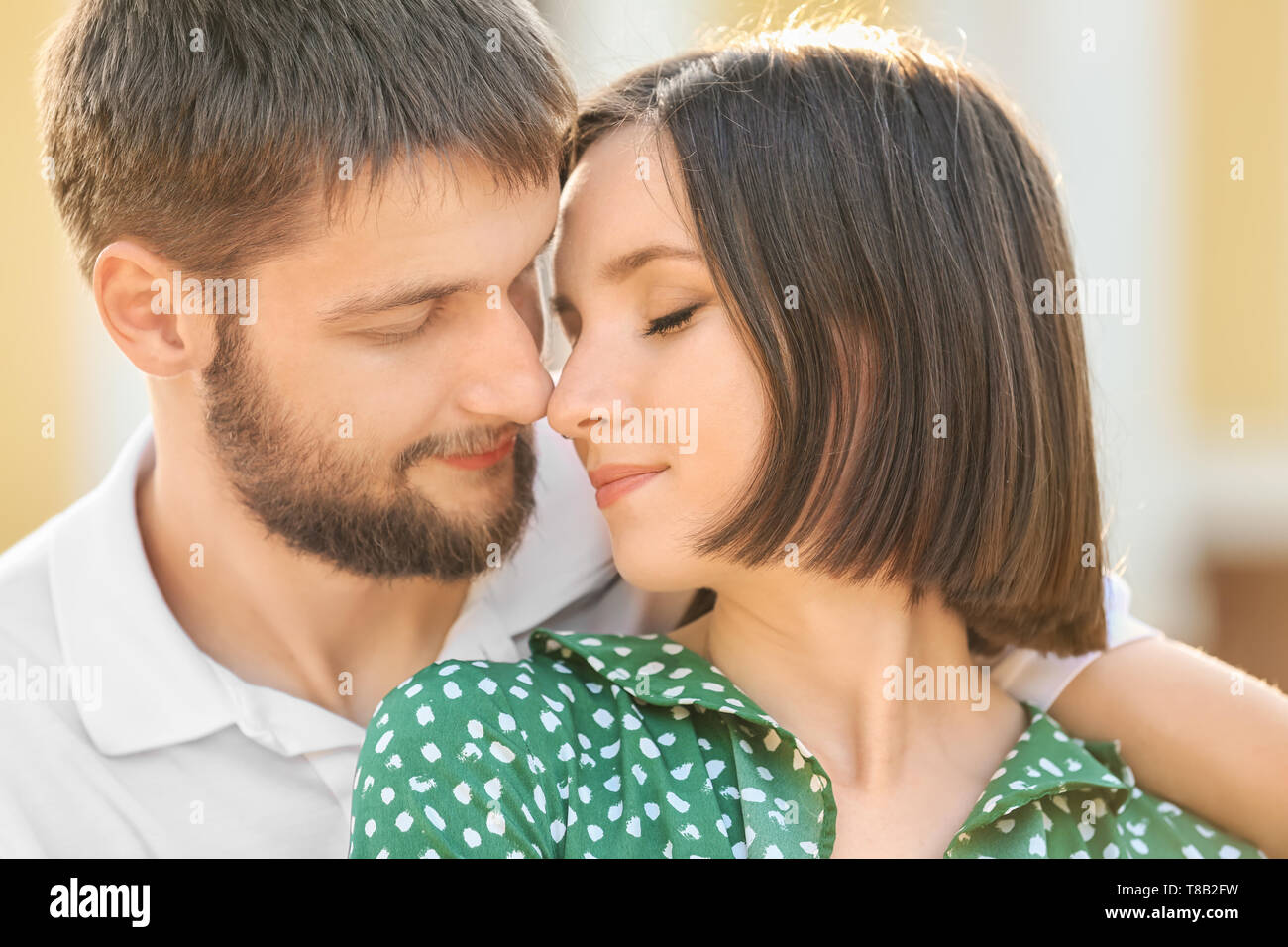 Romantic affection beloved couple lovely hi-res stock photography and ...