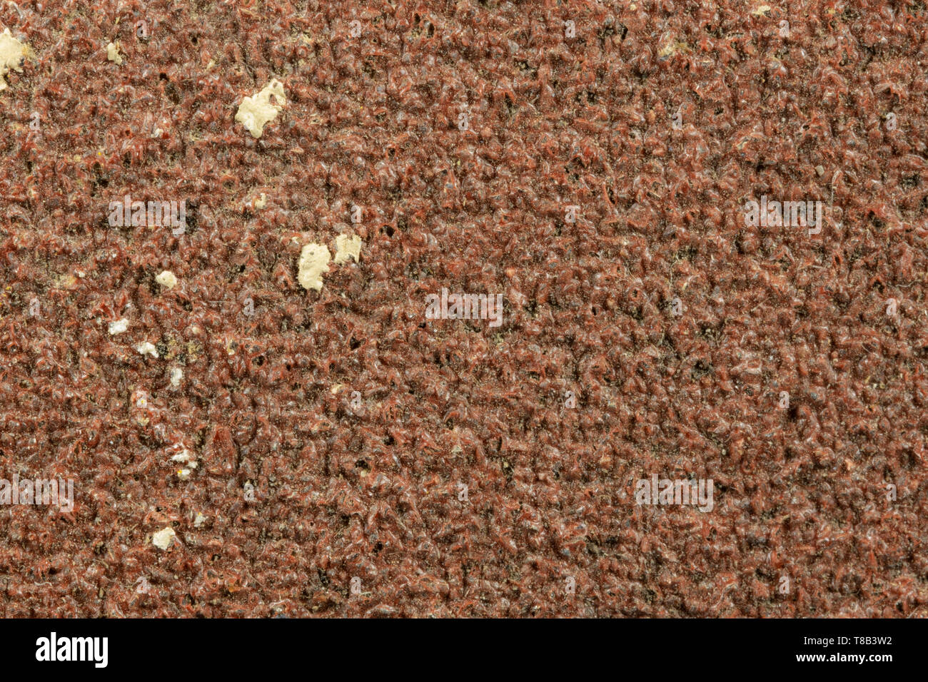 Macro image of sandpaper details suitable for textured overlays Stock ...