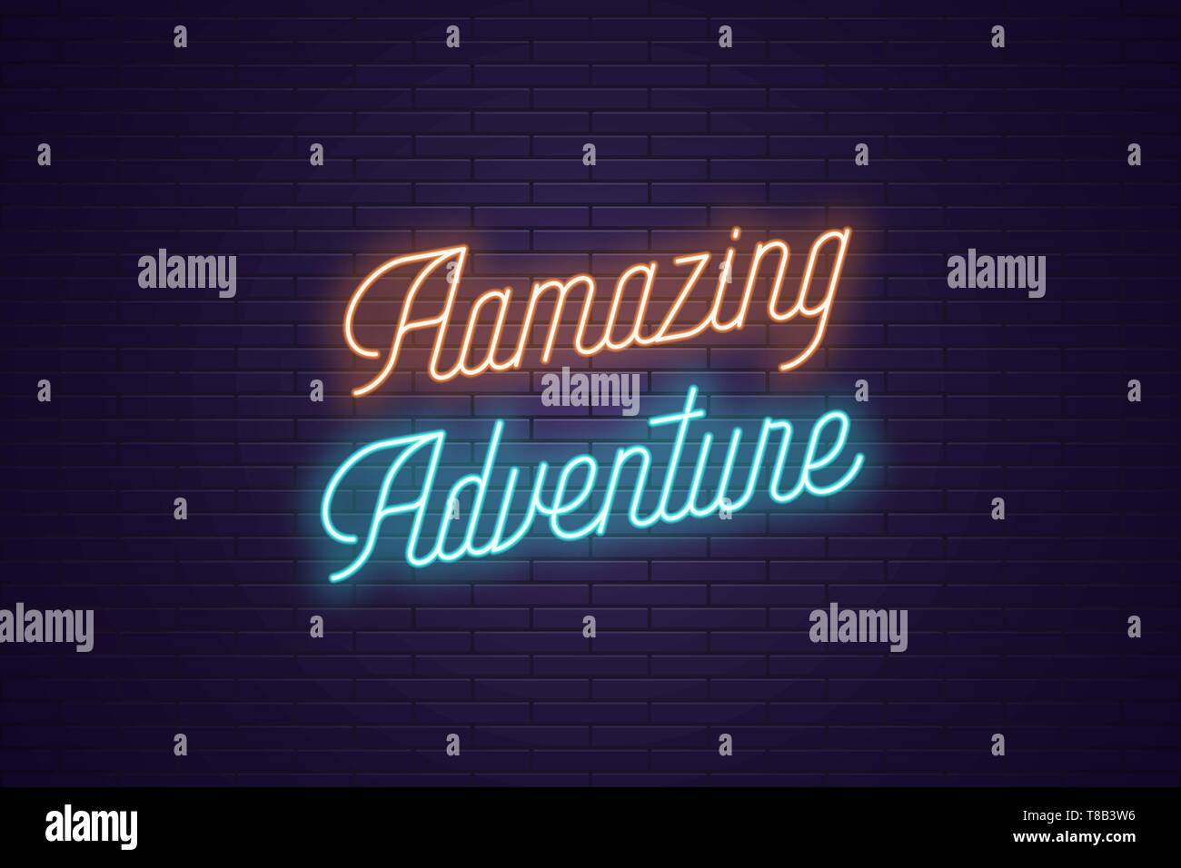 Adventure title inscription hi-res stock photography and images - Alamy