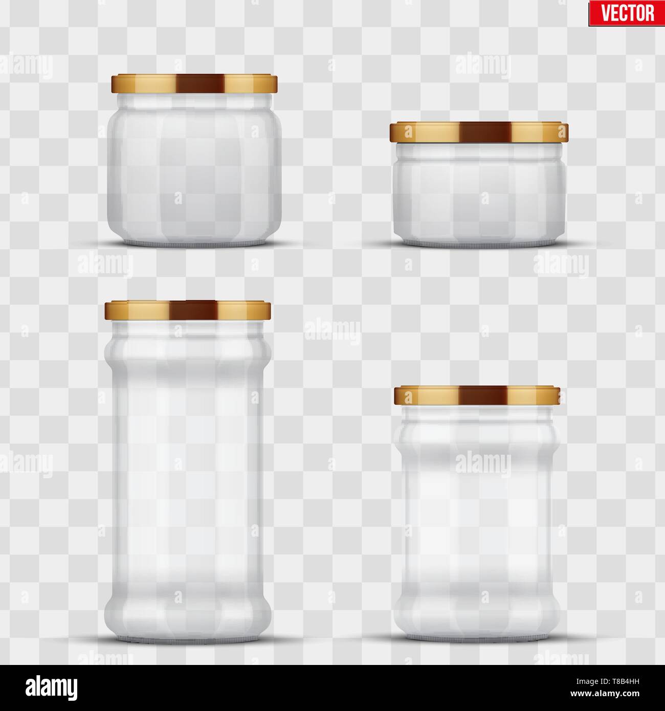 Glass canning Stock Vector Images - Alamy