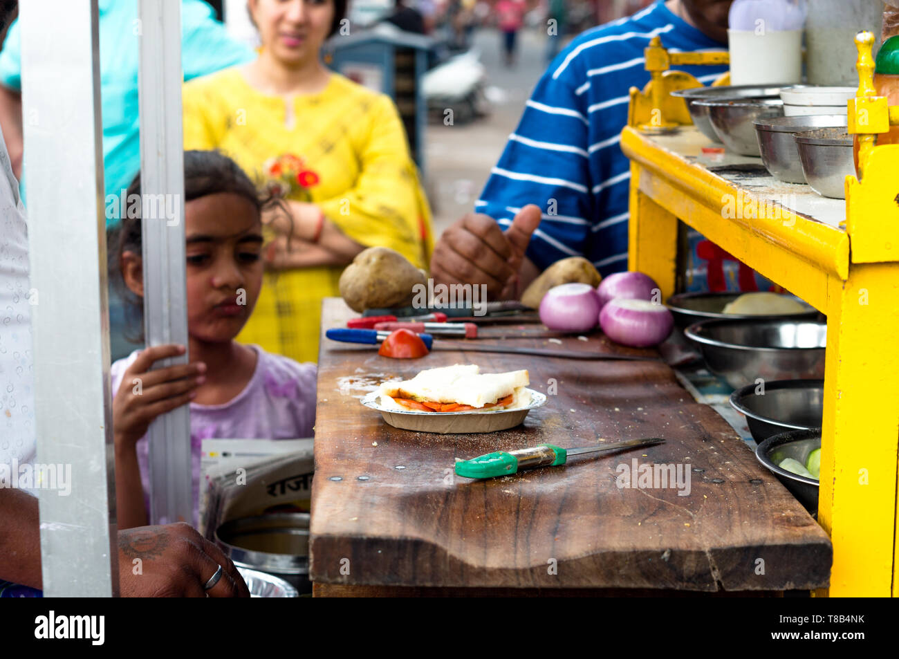 Mumbai vegetable sandwitch hi-res stock photography and images - Alamy