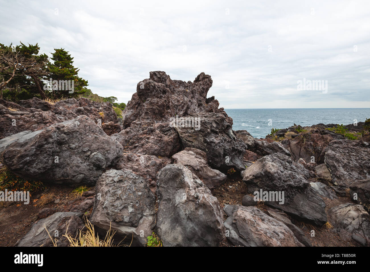 landscape in jogasaki coast japan Stock Photo - Alamy