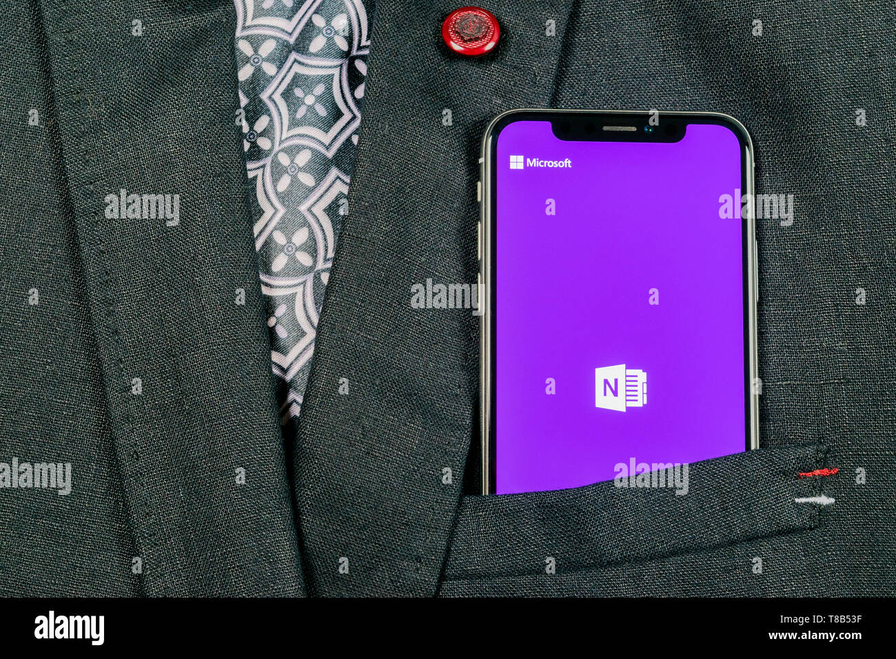 Microsoft onenote logo hi-res stock photography and images - Alamy