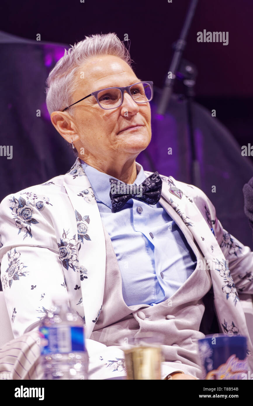 Paris,France.Feb 15,2019.Kari Barba at The Tattoo Salon in Great Hall ...