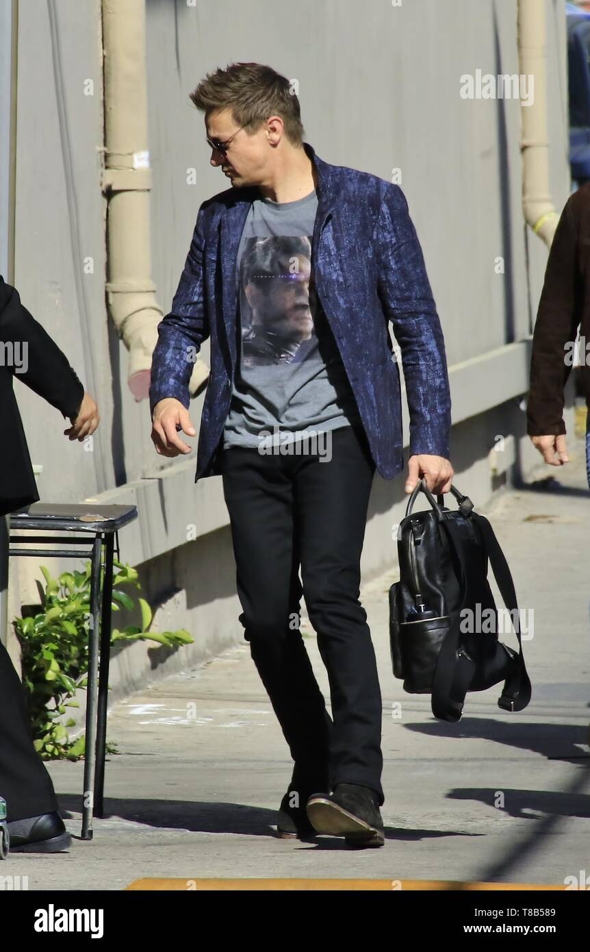 Celebrities at the 'Jimmy Kimmel Live!' studios Featuring: Jeremy ...