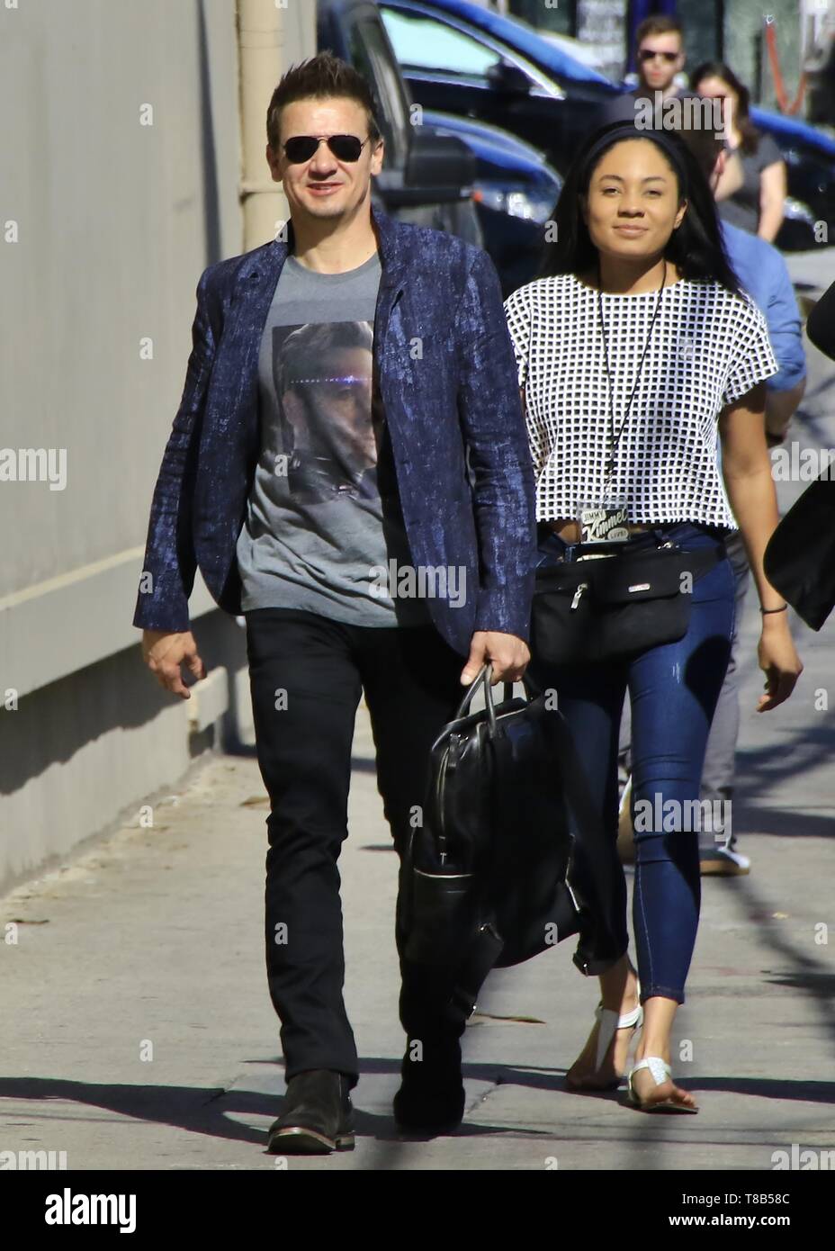 Celebrities at the 'Jimmy Kimmel Live!' studios Featuring: Jeremy ...