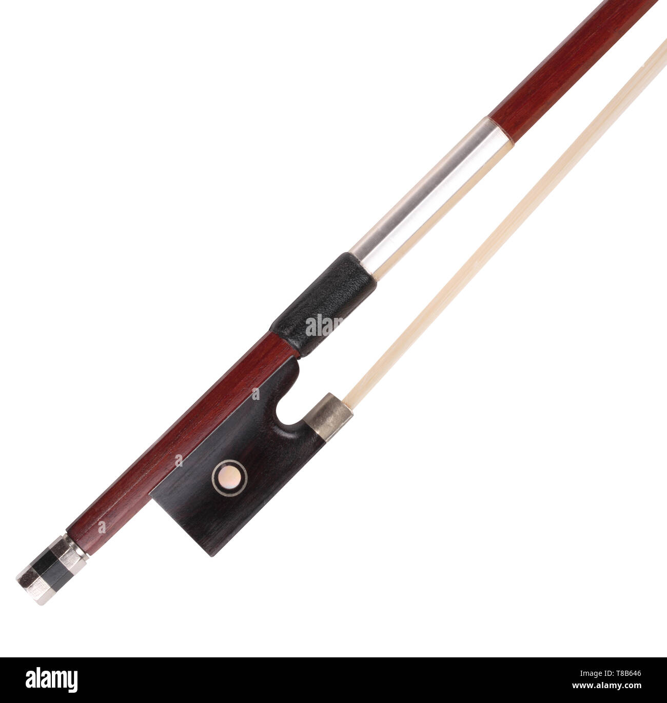 Violin Bow Isolated Stock Photo - Alamy