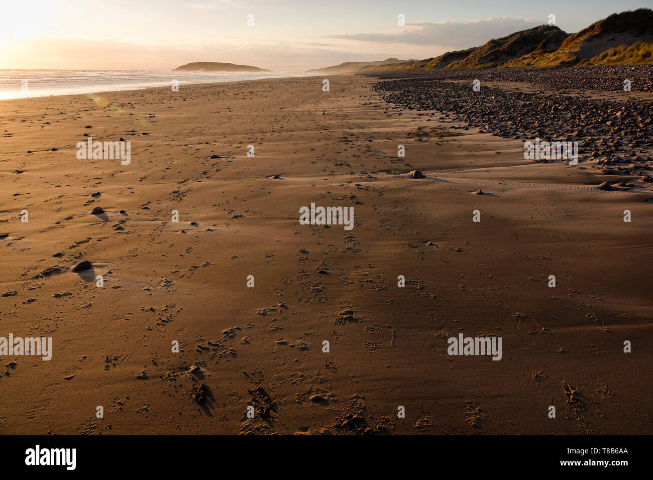 Gower sunset hi-res stock photography and images - Alamy