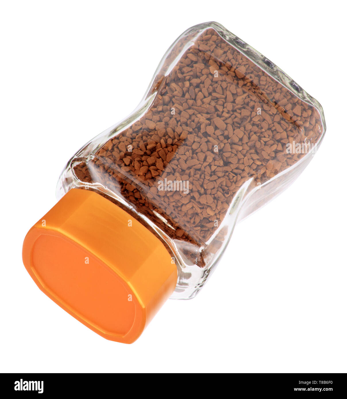 jar of instant coffee isolated Stock Photo - Alamy