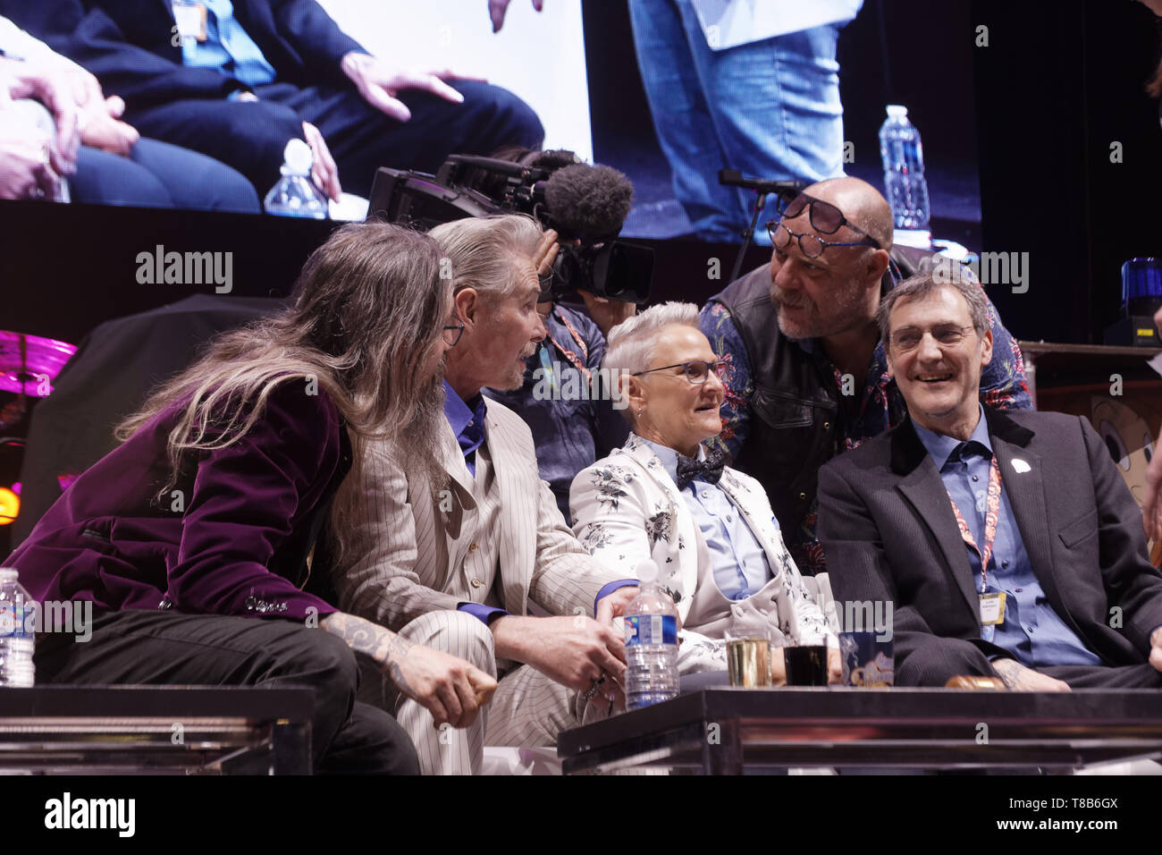 Filip Leu(L),Mark Mahoney,Kari Barba & Luke Atkinson(R)&Tin-tin-The ...