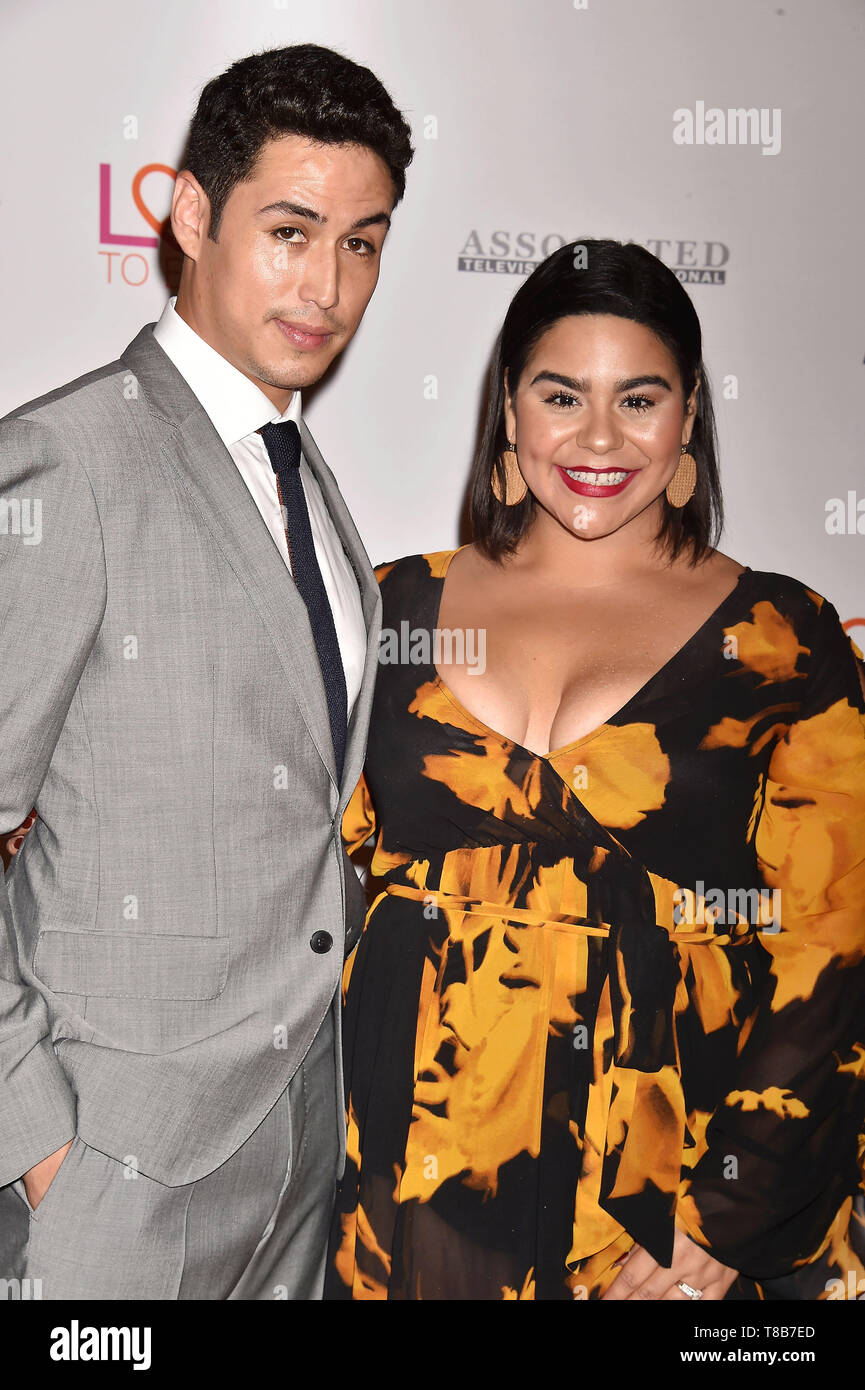 BEVERLY HILLS, CA - MAY 10: Julio Macias (L) and Jessica Marie Garcia ...
