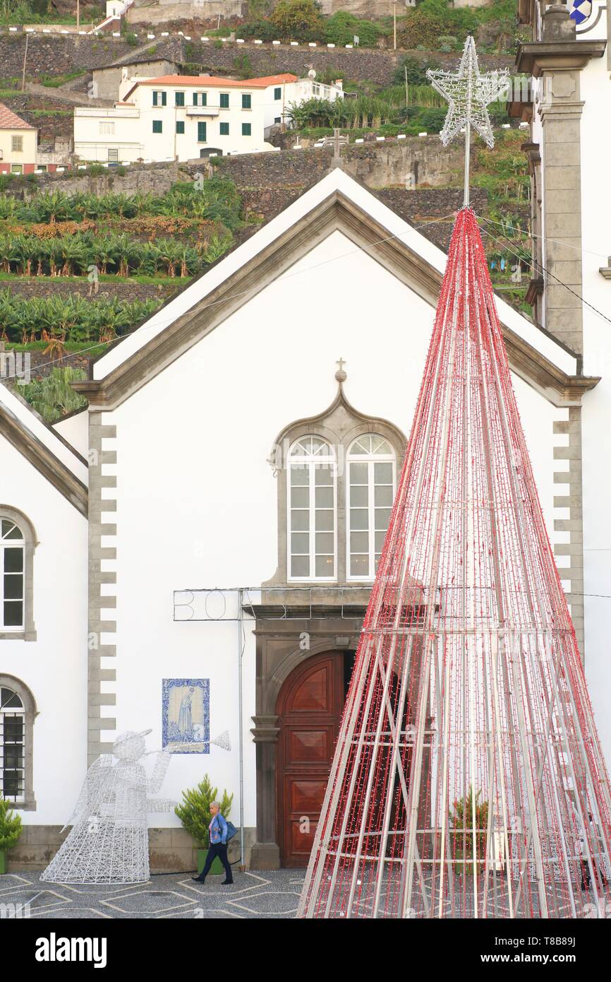Portugal, Madeira Island, Ribeira Brava, Church of Sao Bento (or ...