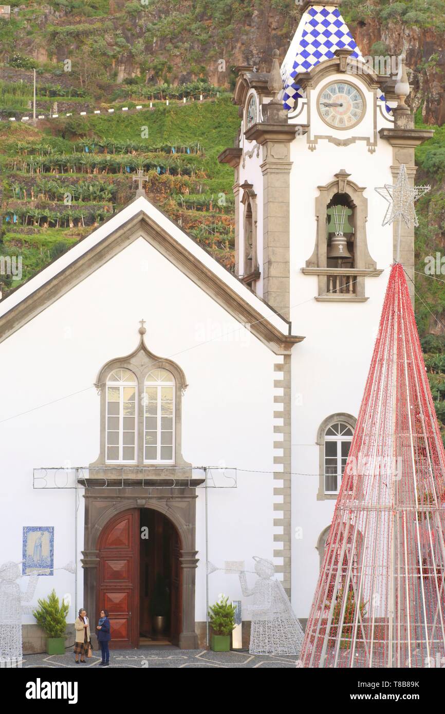 Portugal, Madeira Island, Ribeira Brava, Church of Sao Bento (or ...