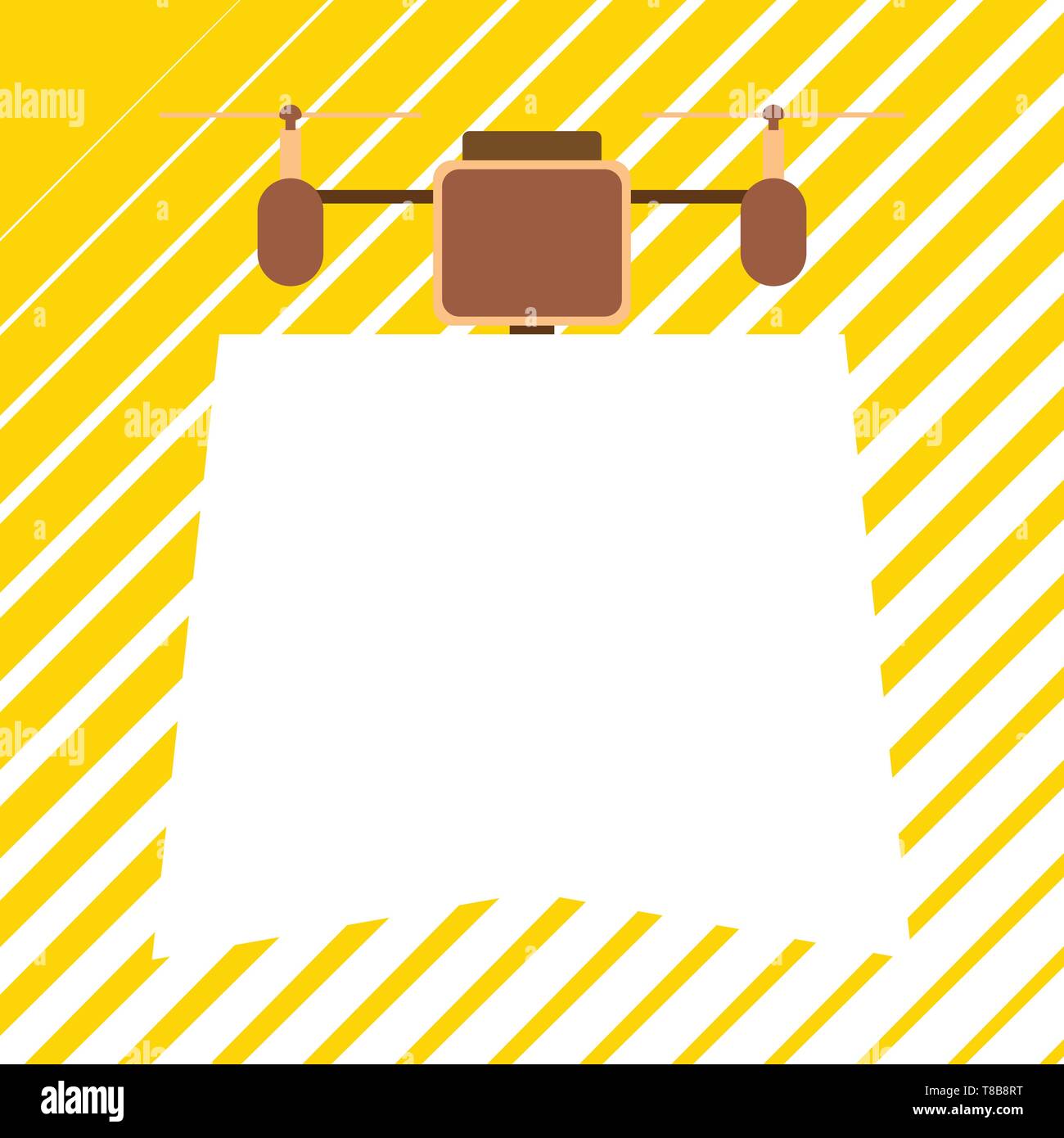 Minimalist house on red Stock Vector Images - Alamy