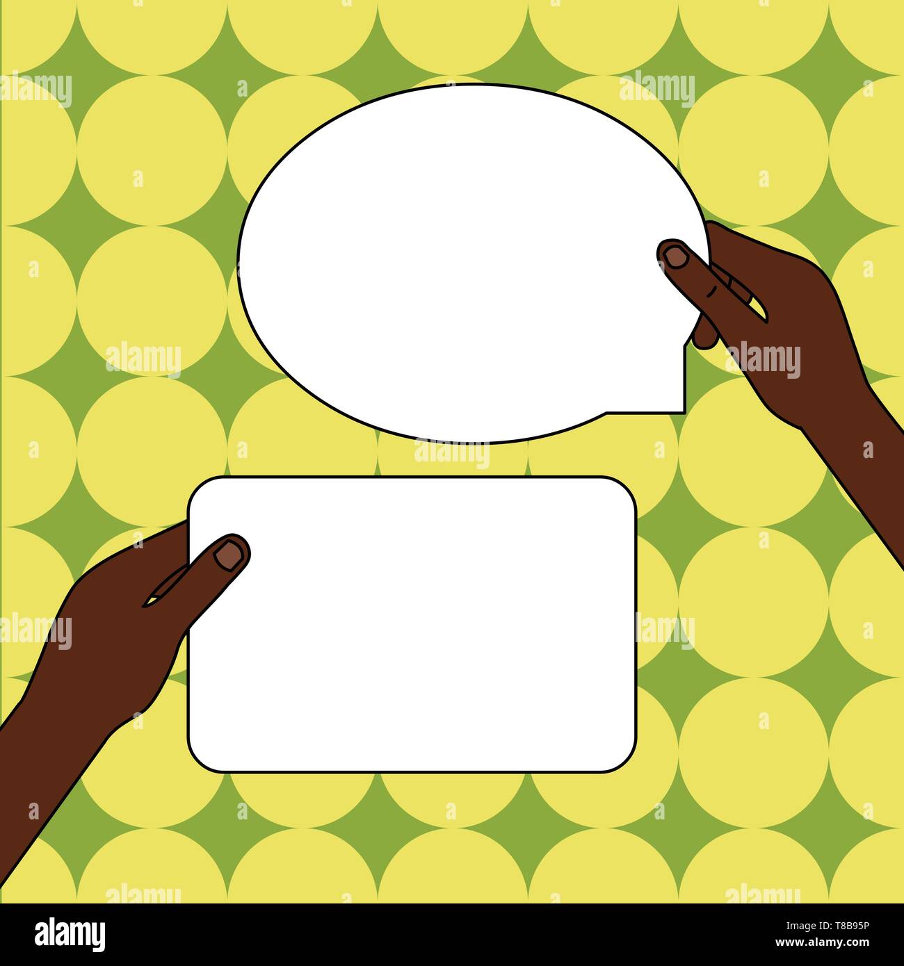 Hands one above the other Stock Vector Images - Alamy