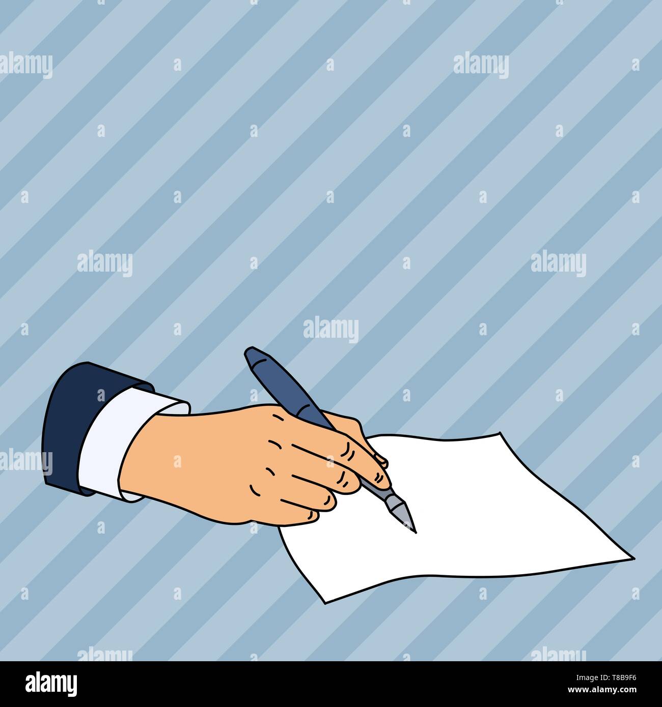 Formal letter writing Stock Vector Images - Alamy