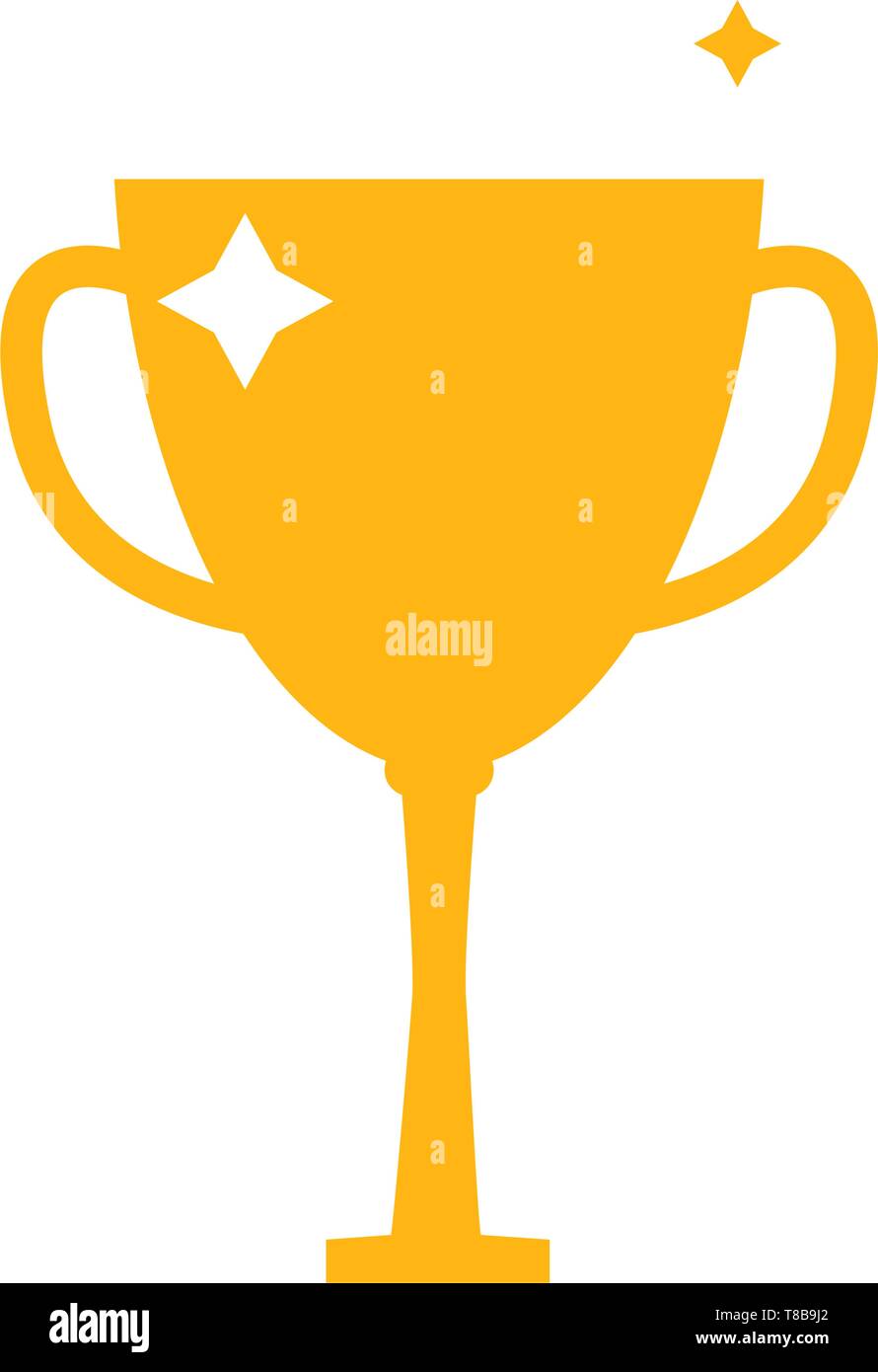 Glittering Gold Trophy Championship Cup with Handles Winner Prize ...