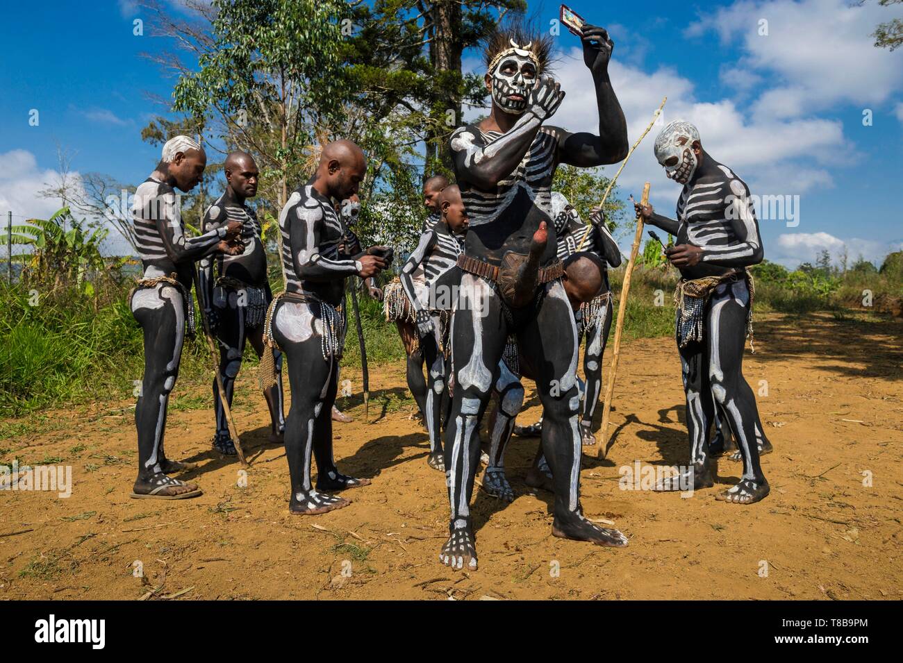 Papua New Guinea, Western Highlands Province, Wahgi Valley, Mount Hagen ...