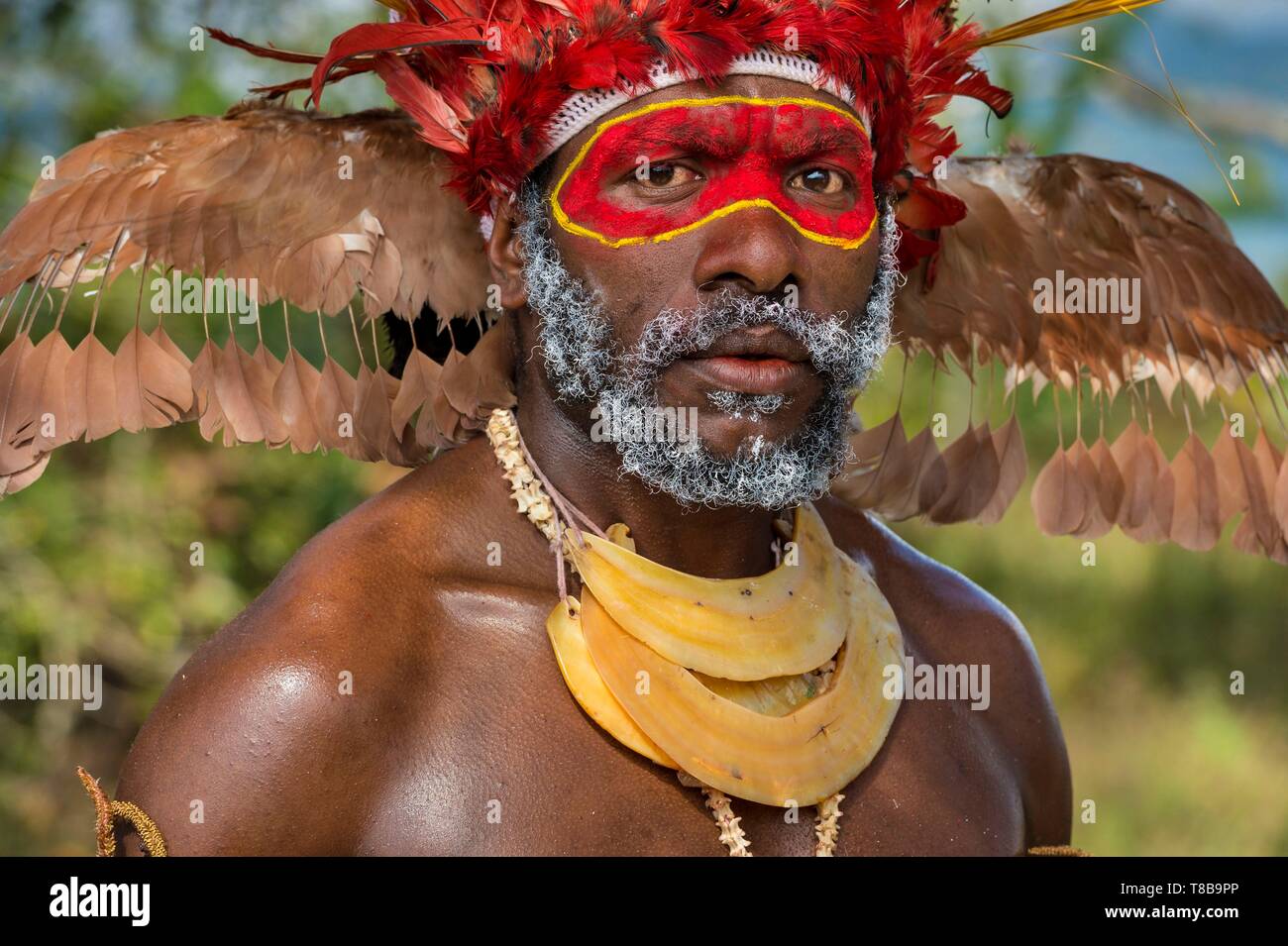 Papua New Guinea, Western Highlands Province, Wahgi Valley, Mount Hagen ...
