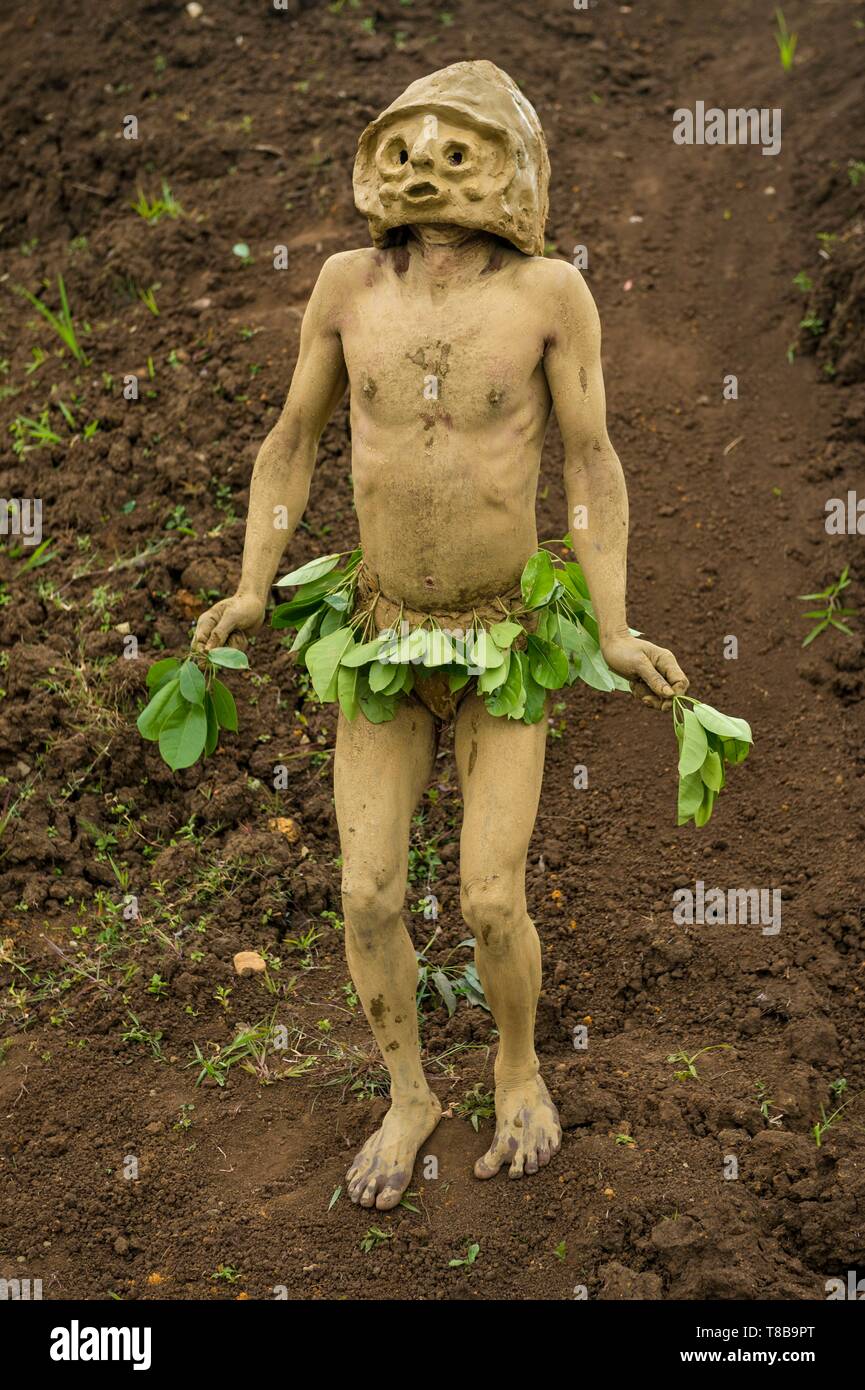 Papua New Guinea, Western Highlands Province, Wahgi Valley, Mount Hagen ...