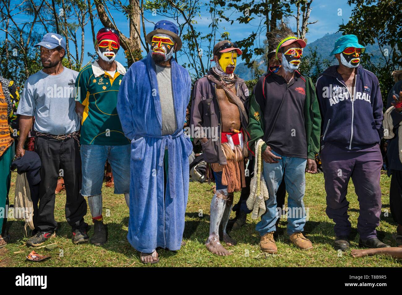 Papua New Guinea, Western Highlands Province, Wahgi Valley, Mount Hagen ...
