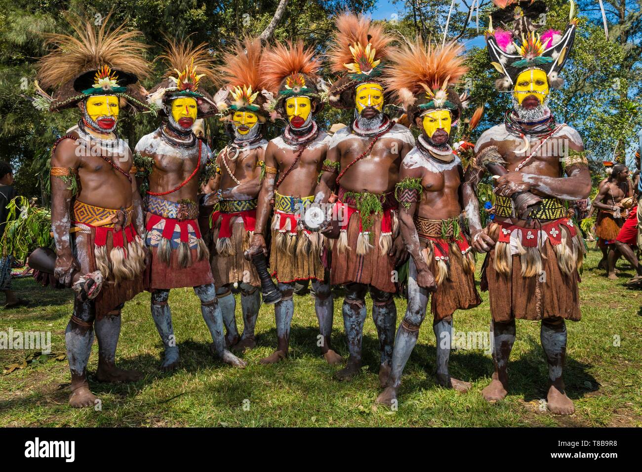 Papua New Guinea, Western Highlands Province, Wahgi Valley, Mount Hagen ...