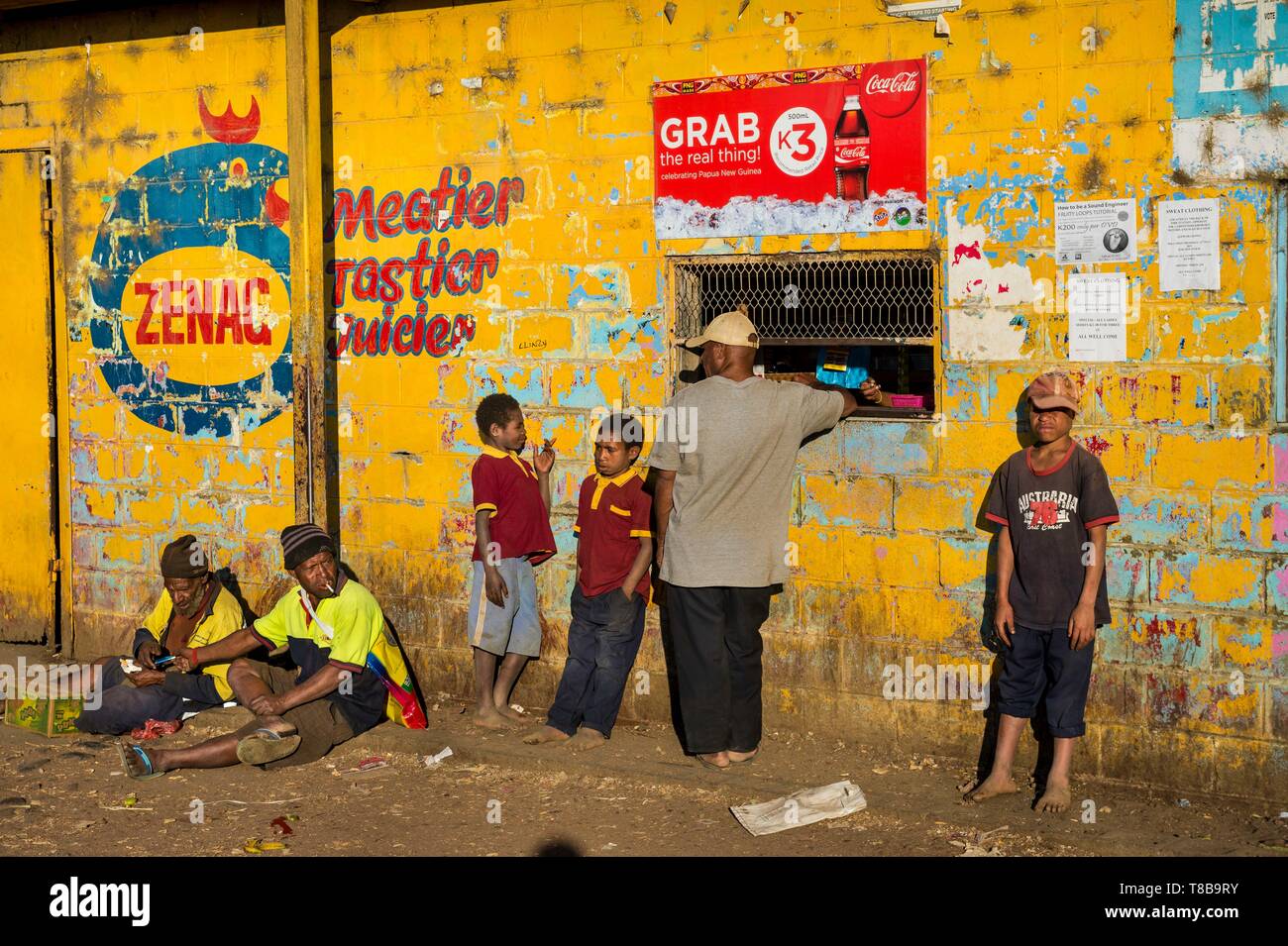 Papua New Guinea, Western Highlands Province, Wahgi Valley, Mount Hagen ...