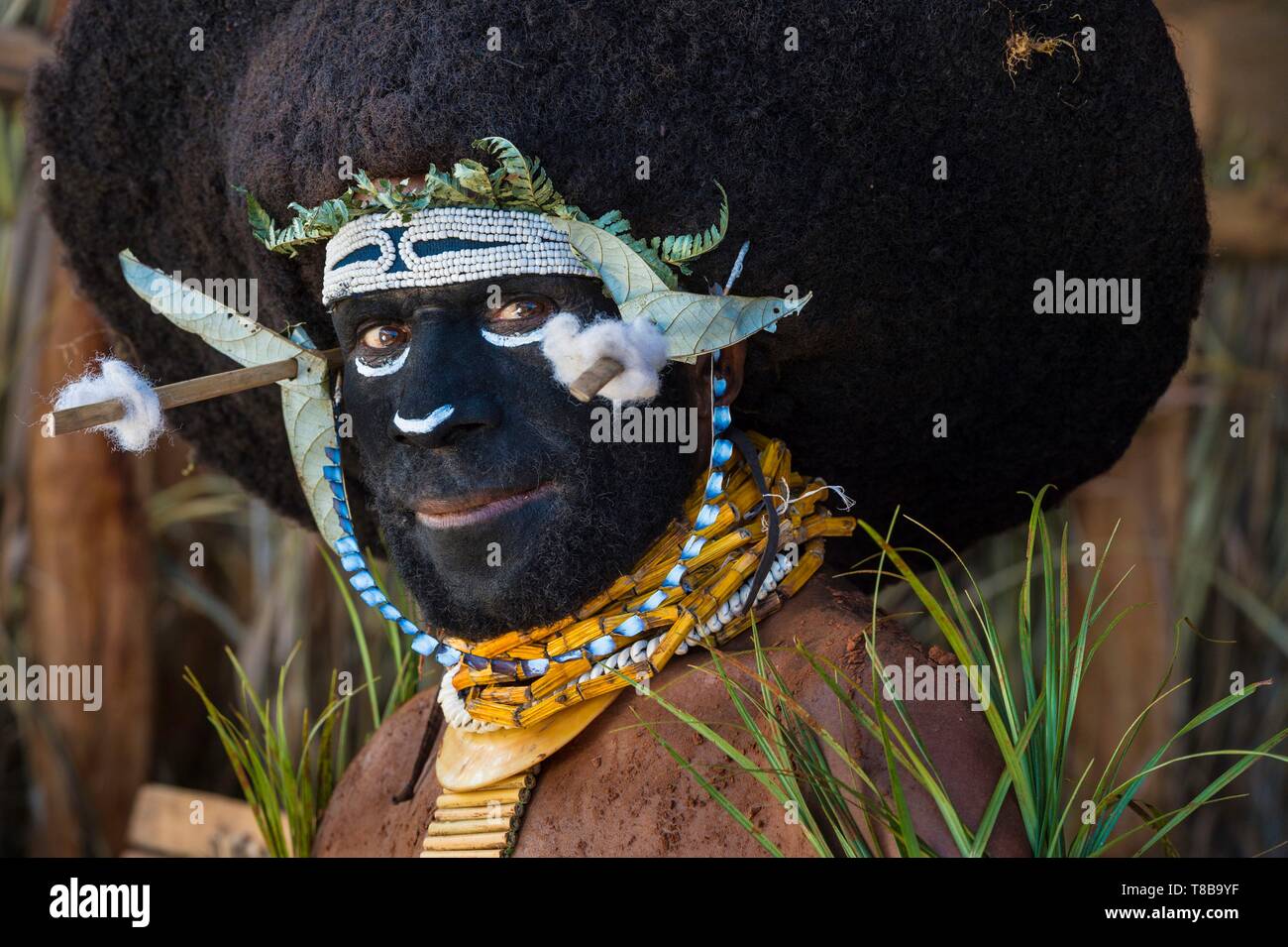 Papua New Guinea, Enga Province, Enga tribe, Enga Show, Wabag region ...