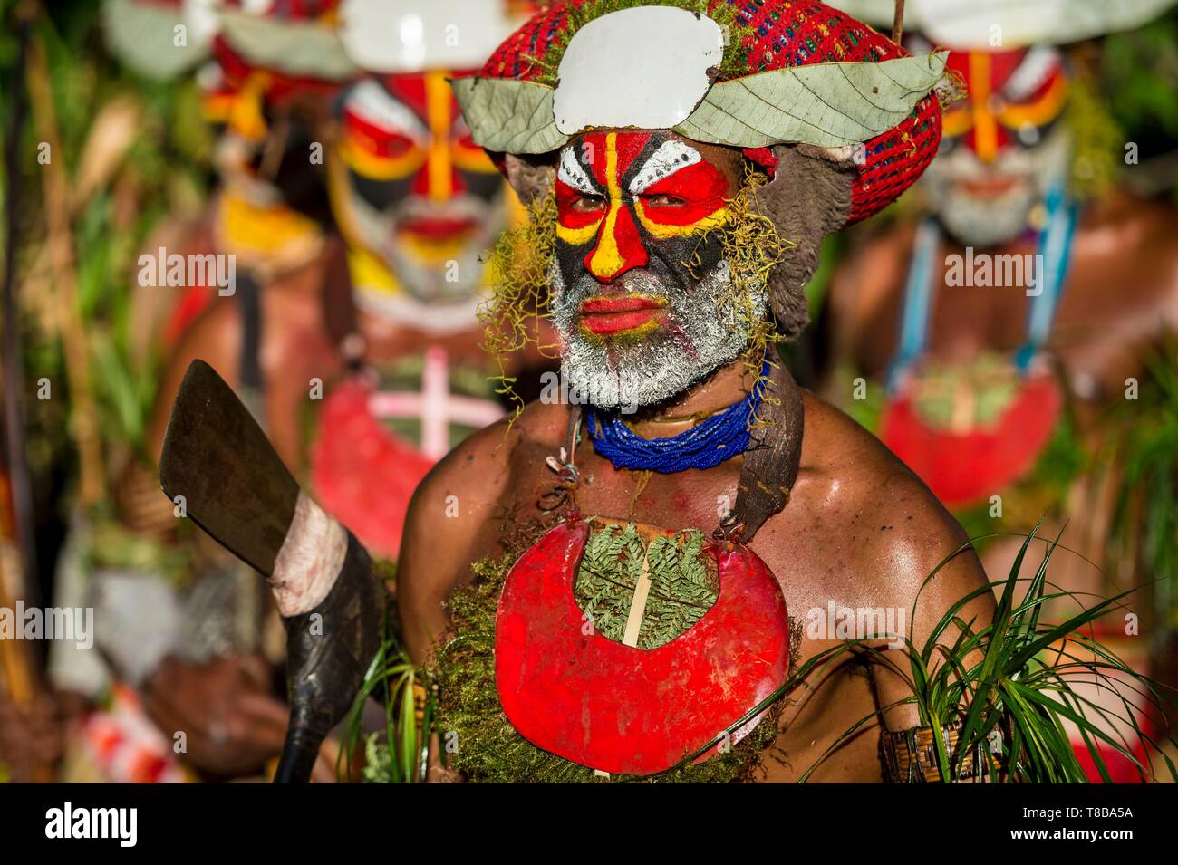 Papua New Guinea, Western Highlands Province, Lower Kaugel region of ...