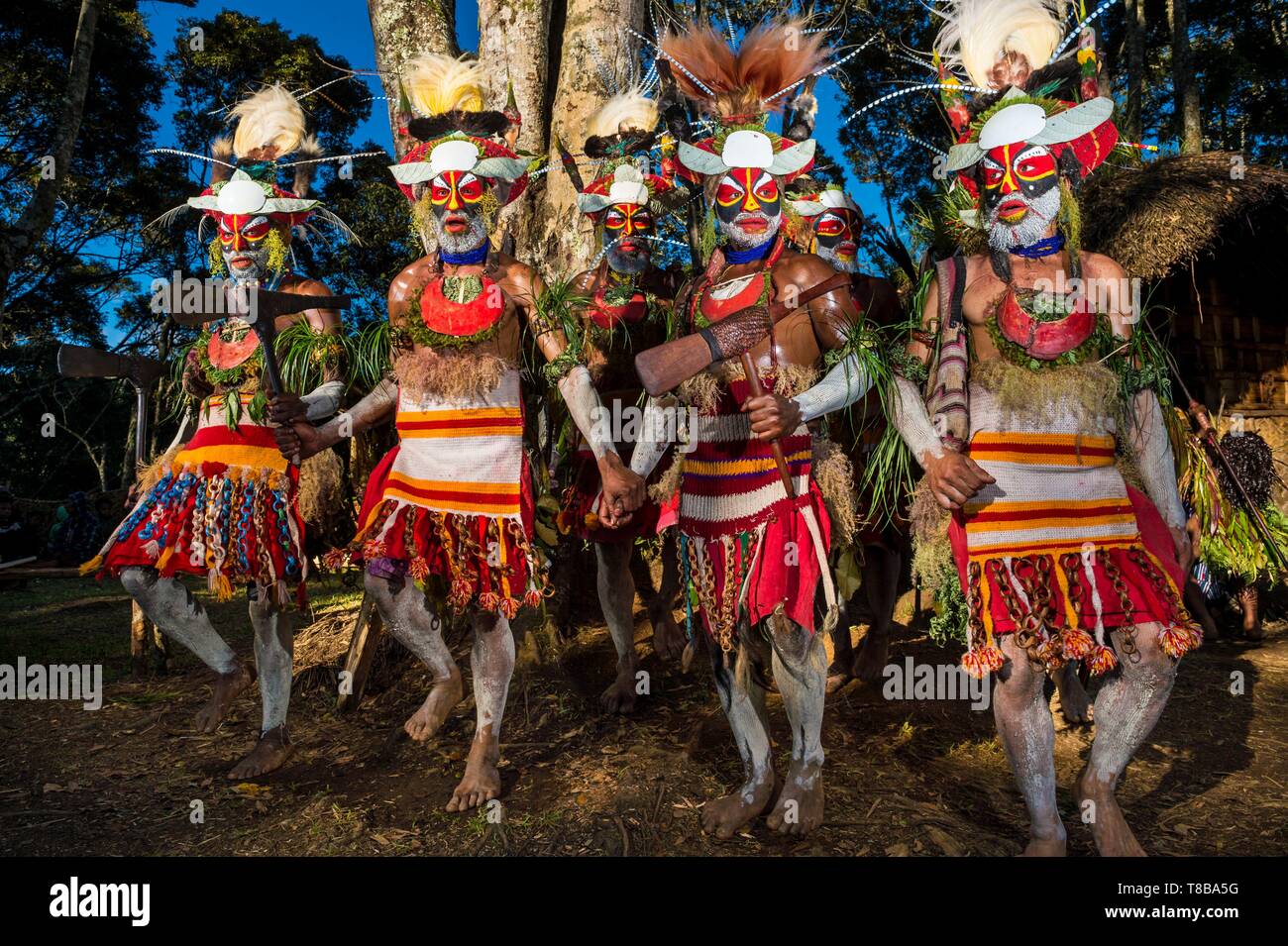 Papua New Guinea, Western Highlands Province, Lower Kaugel region of ...