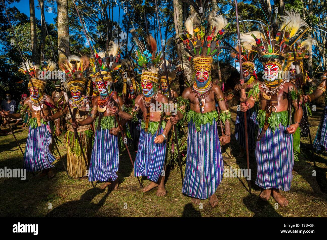 Papua New Guinea, Western Highlands Province, Lower Kaugel region of ...