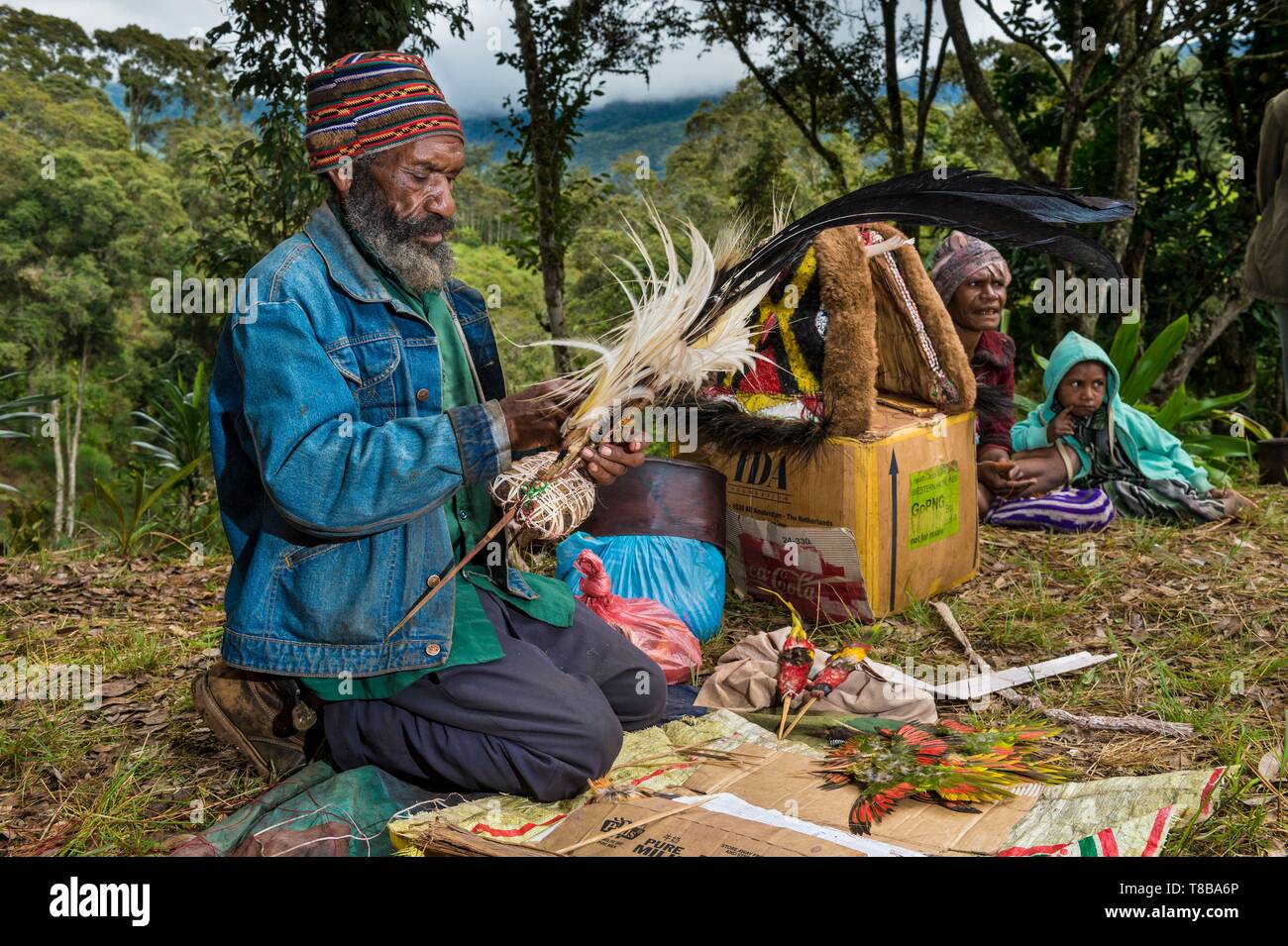 Papua New Guinea, Western Highlands Province, Lower Kaugel region of ...