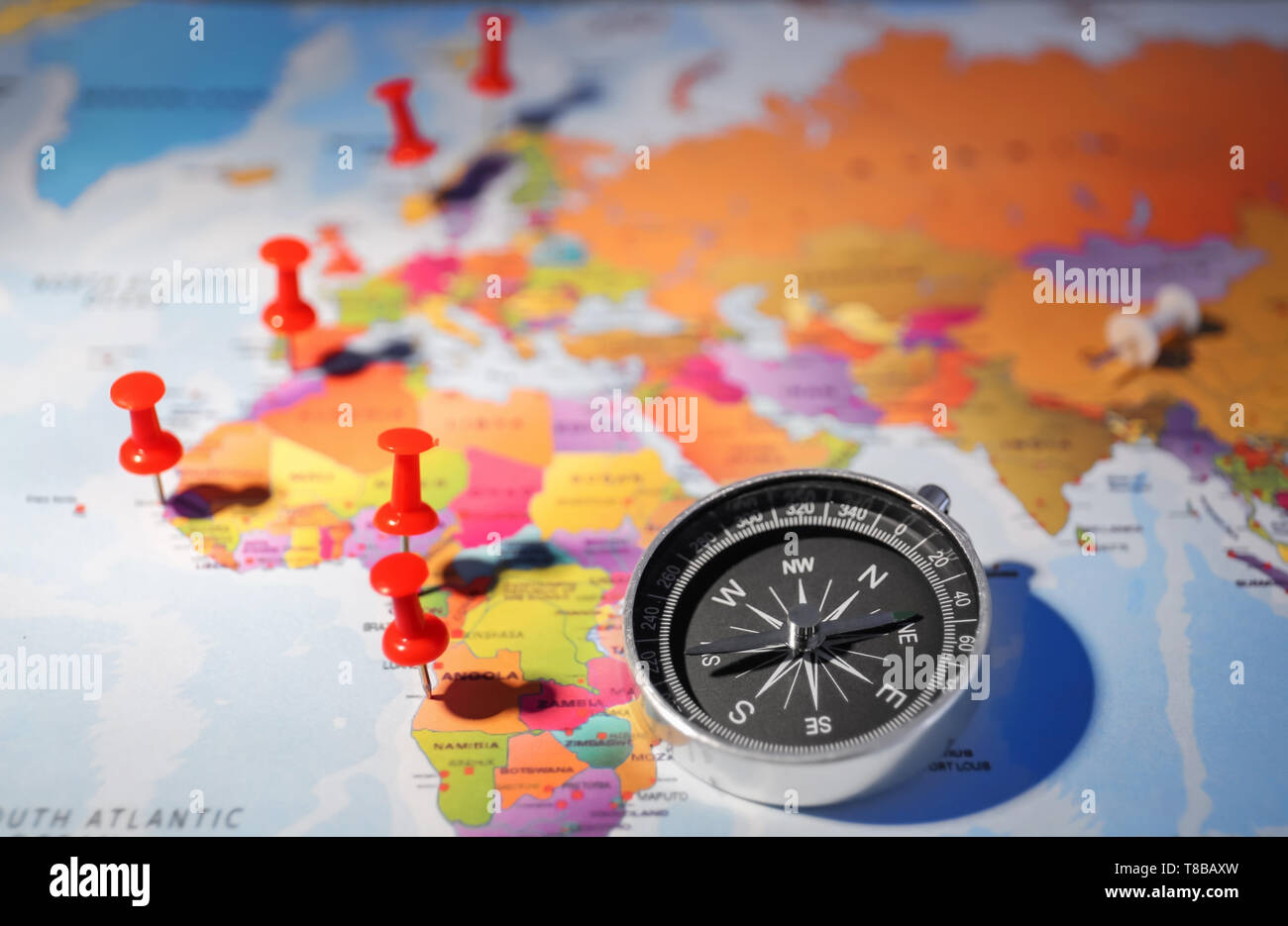 Map area marking hi-res stock photography and images - Alamy