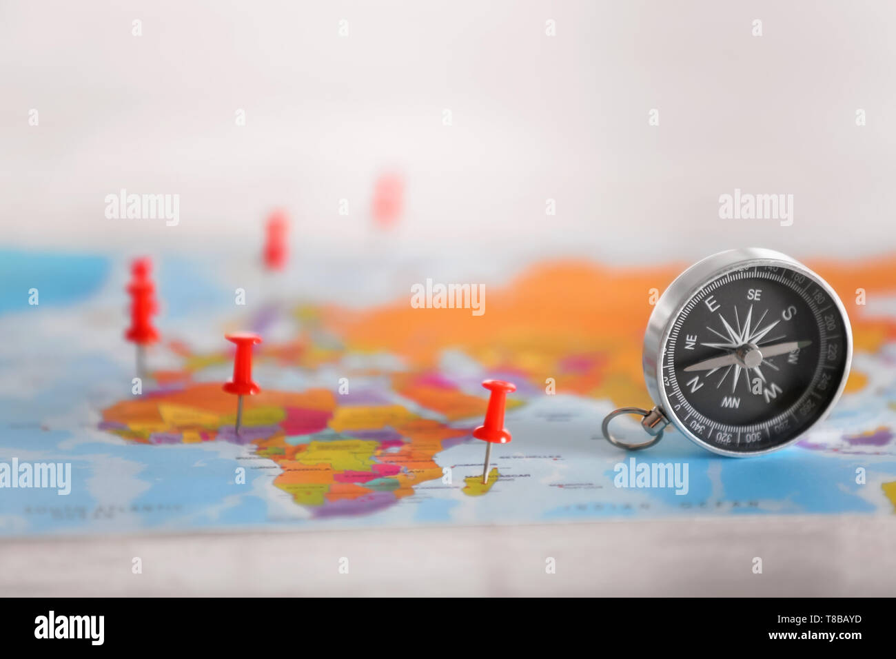 Map area marking hi-res stock photography and images - Alamy