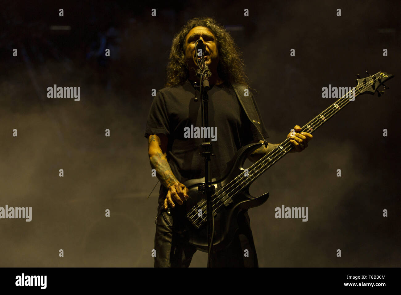 May 11, 2019 - West Palm Beach, Florida, USA - Slayer's TOM ARAYA ...