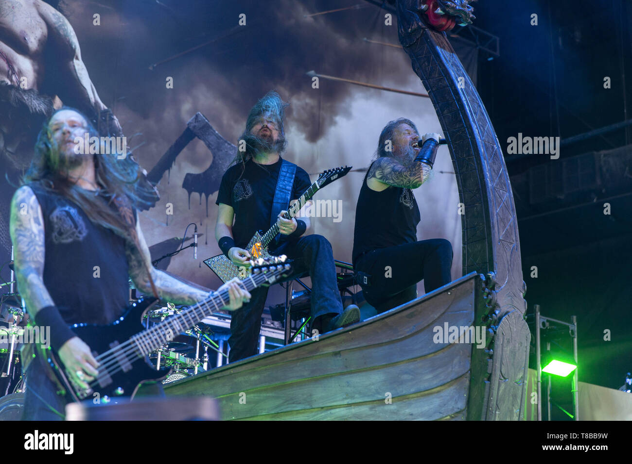 May 11, 2019 - West Palm Beach, Florida, USA - Heavy Metal band Amon ...