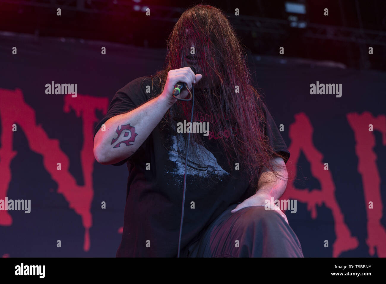 May 11, 2019 - West Palm Beach, Florida, USA - GEORGE 'CORPSE GRINDER ...