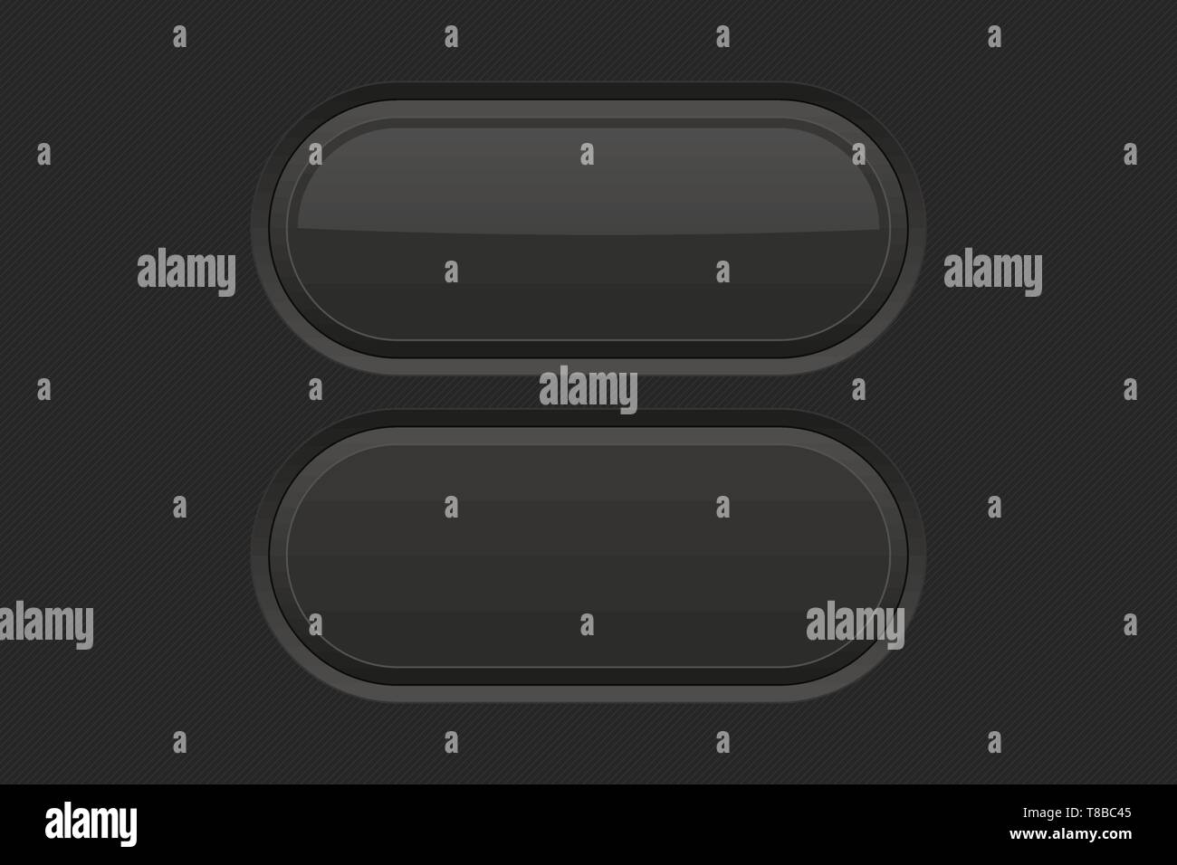 Media player buttons 3d Stock Vector Images - Alamy