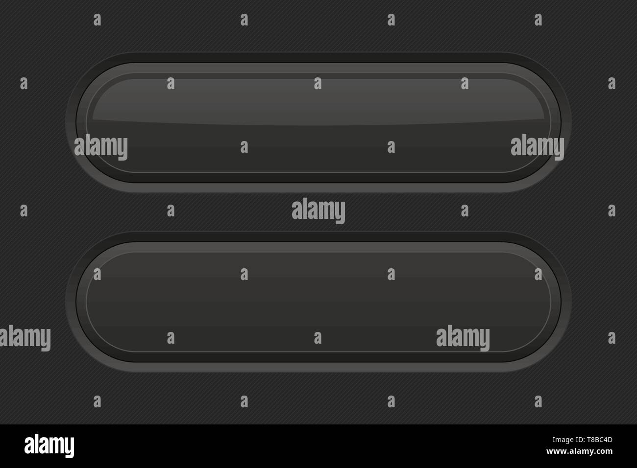 Media player buttons 3d Stock Vector Images - Alamy