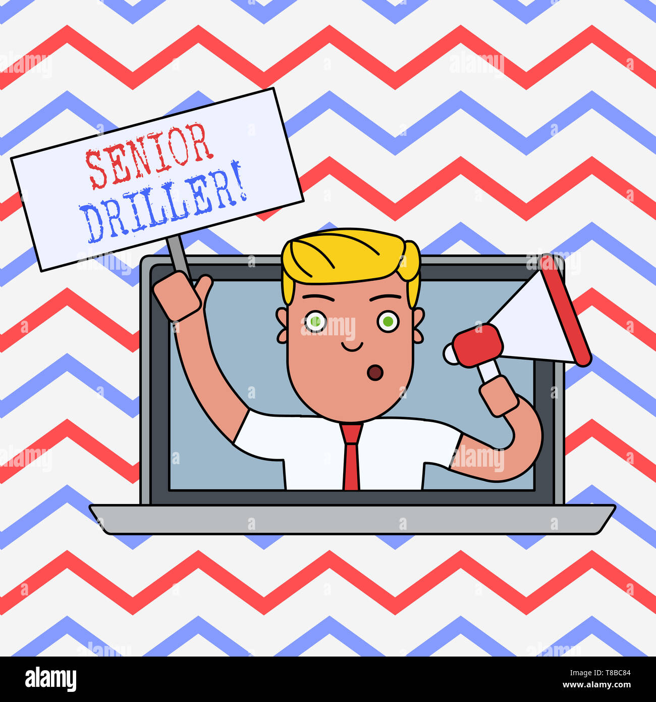 Word writing text Senior Driller. Business photo showcasing supervise ...