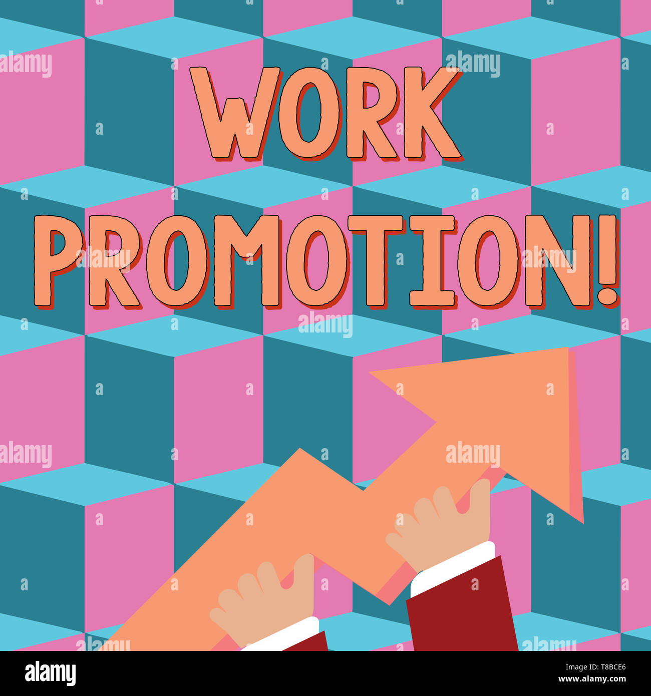 Conceptual hand writing showing Work Promotion. Concept meaning ...