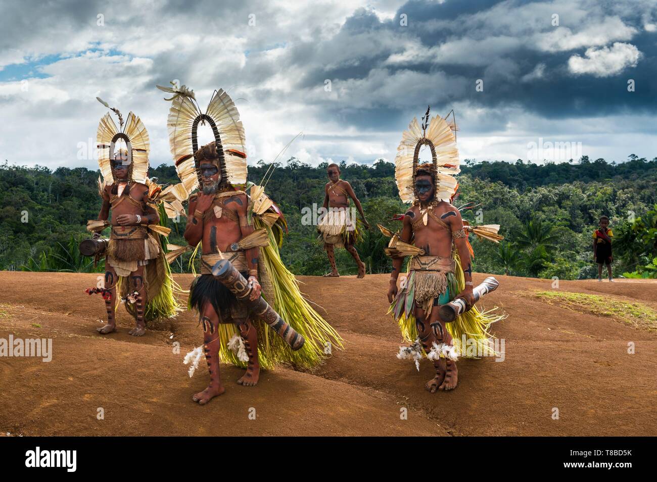 Papua New Guinea, Southern Highlands province, Bosavi area, Kaluli ...